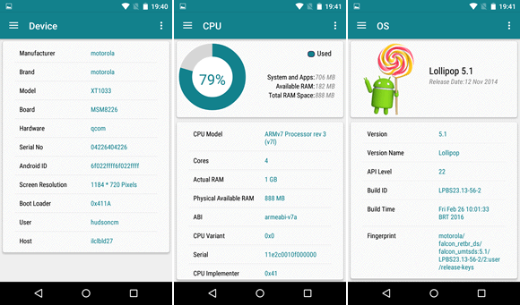 Top 5 aplicativos para ver informações do smartphone