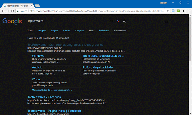 Top 5 extensões para ativar o tema escuro em qualquer site