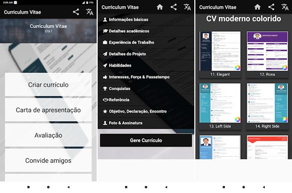 Top 5 apps para criar seu currículo a partir do celular
