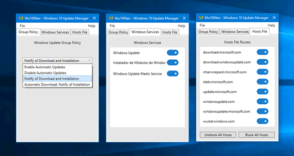 Top 5 programas para desabilitar a atualização automática do Windows 10