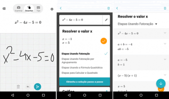 Top 5 aplicativos para resolver problemas de matemática