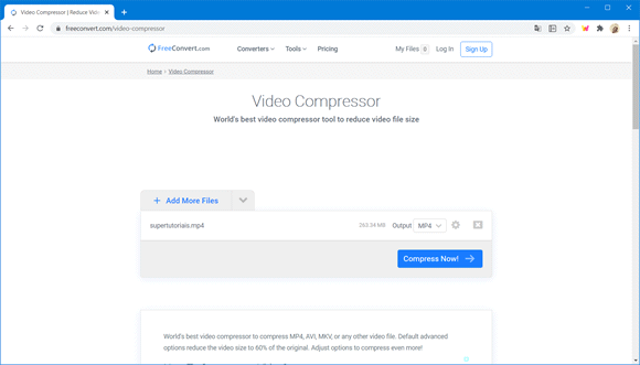 Top 5 sites para compactar e diminuir o tamanho de vídeos
