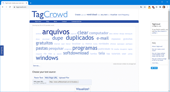 Top 5 sites para você criar nuvens de palavras de graça