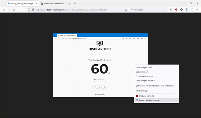 Top 5 extensões para salvar imagens WEBP como JPG ou PNG