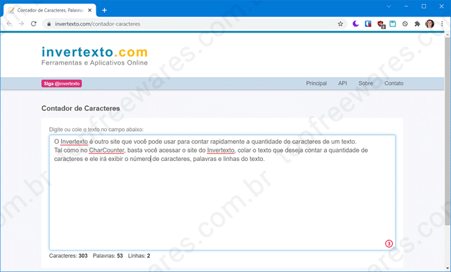 Top 5 sites para contar o número de caracteres de um texto